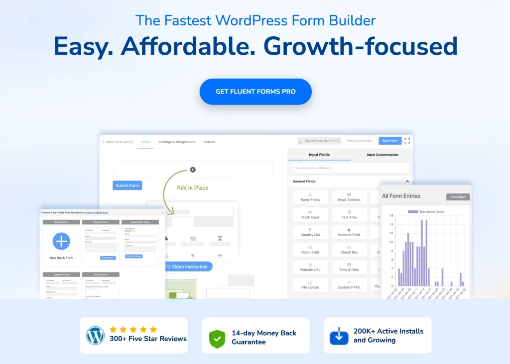 Fluent Forms - A Powerful Form Builder For Wordpress - WP Page Builders